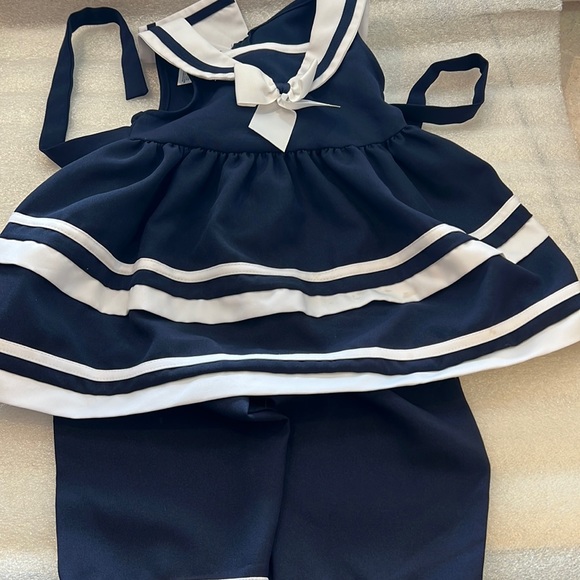 Matching Sets | 4t Little Girls Two Piece Sailor Outfit | Poshmark
